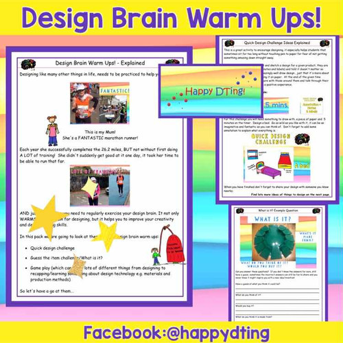 Design Brain Warm Ups! | Cjdt Happy Dting