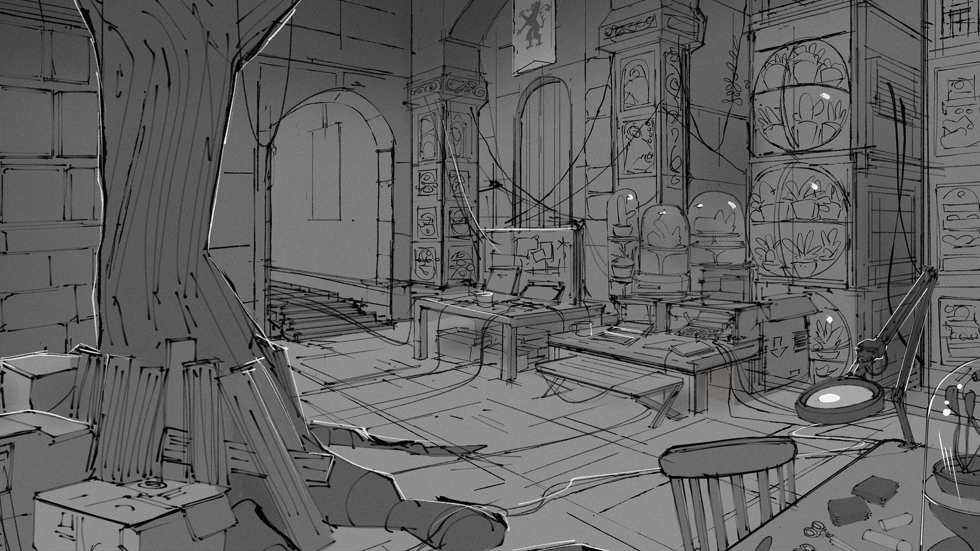 Concept Art Del Sketch al Render | MST Design Escuela | En Línea