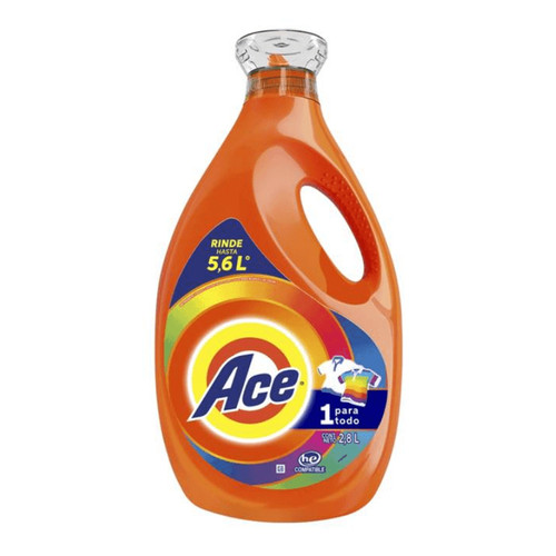 Ace Liquid Laundry Detergent 2.8lt | Cabo Groceries