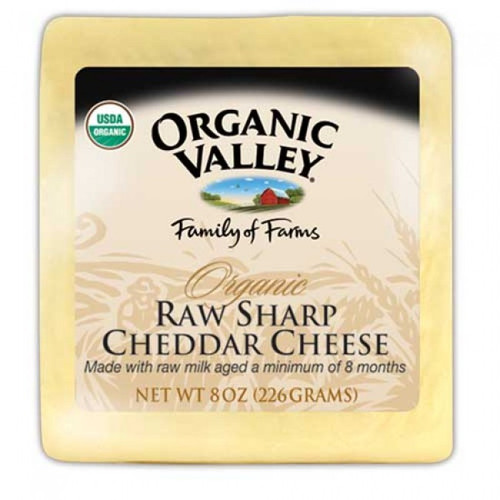 Organic Valley Sharp Cheddar Cheese 8 Oz | Cabo Groceries