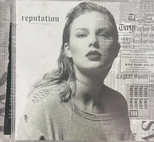 Taylor Swift Reputation audio cd - Engish Songs - Big Machine Records ...
