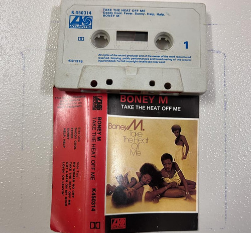 Boney M Take the Heat of Me Audio Cassette | Paradiseaudiophile