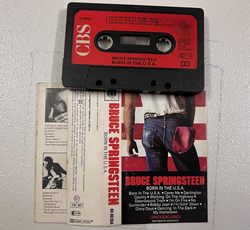 Bruce Springsteen English Audio Cassettes | Paradiseaudiophile