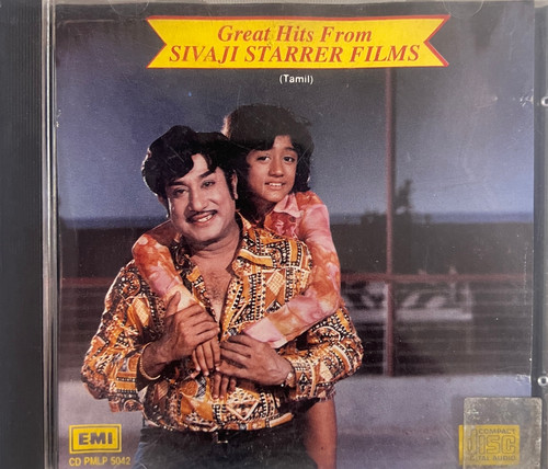 Great Hits from Sivaji films audio cd - Tamil Film Songs - EMI PMLP ...