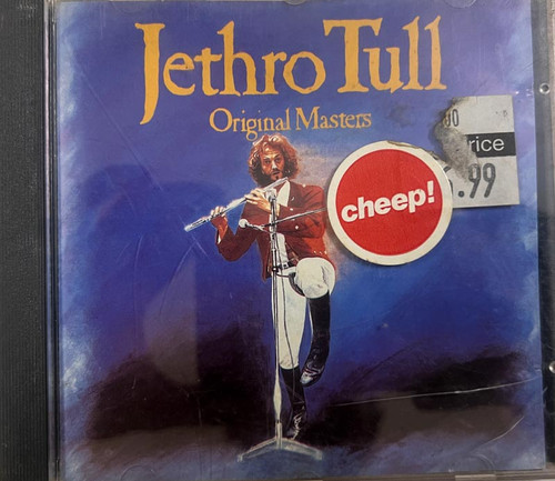 Jethro Tull Original Masters audio cd - English songs - Imported ...