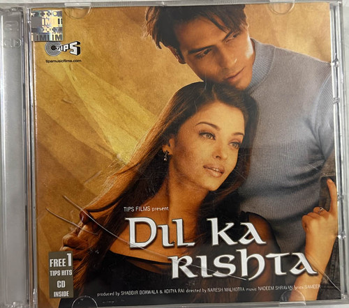 Dil Ka Rishta Music by Nadeem Shravan - Hindi Film Songs - Tips Two Cd ...