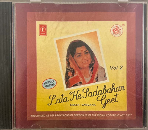 Lata Ke Sada Bahar Geet Vol.2 - Made in Korea - T Series SVCD 1017 ...