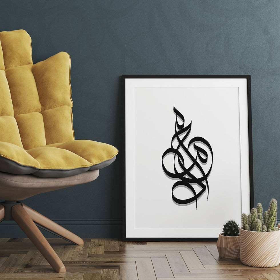 Arabic Calligraphy Names | Gift Shop | Harf Lawn