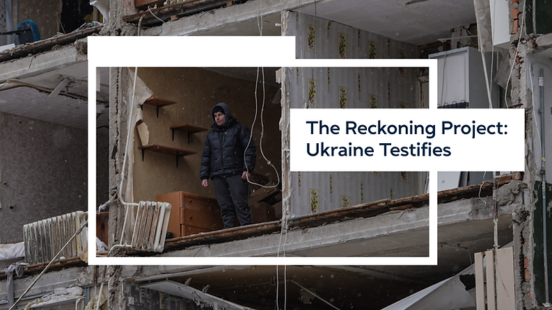 The Reckoning Project | PIJL