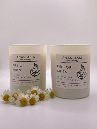 "Fire of Aries" Candle, 6oz | Anastasia does astro