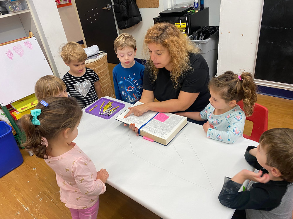 Helping the Torah teach a lesson...