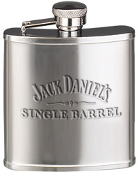 Single Barrel Stainless Steel Flask | everythingJACK.com