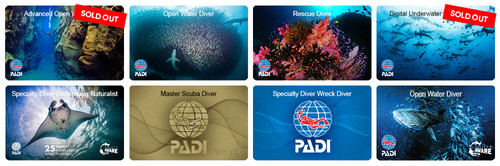 PADI Certification Card | Aqua Sport