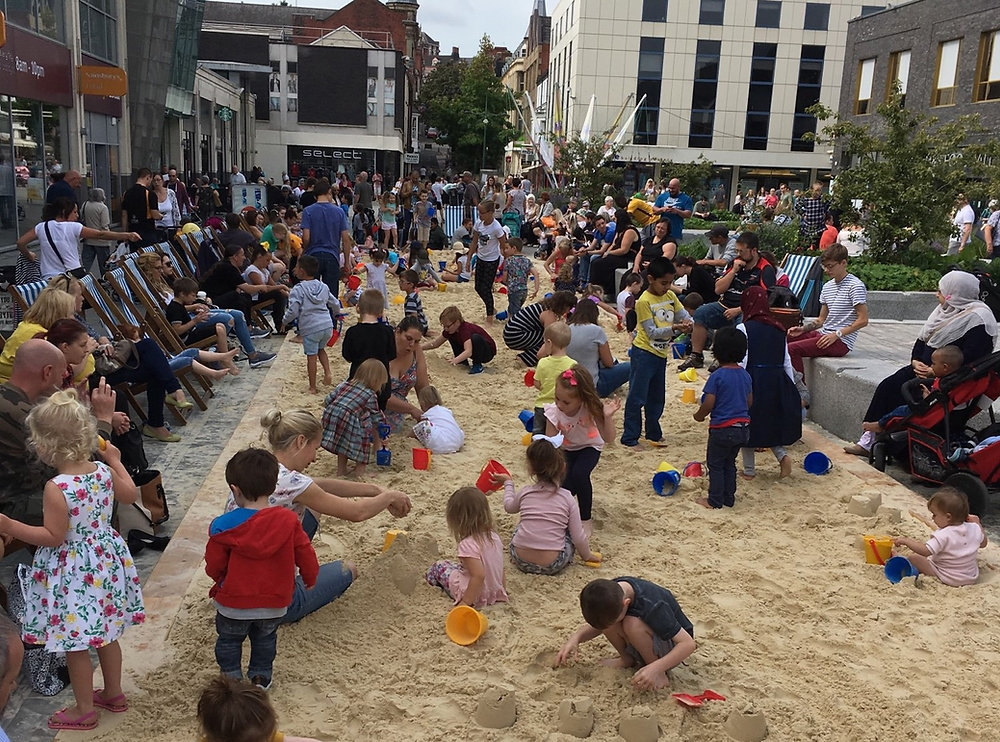Urban Beach fun starts a week today