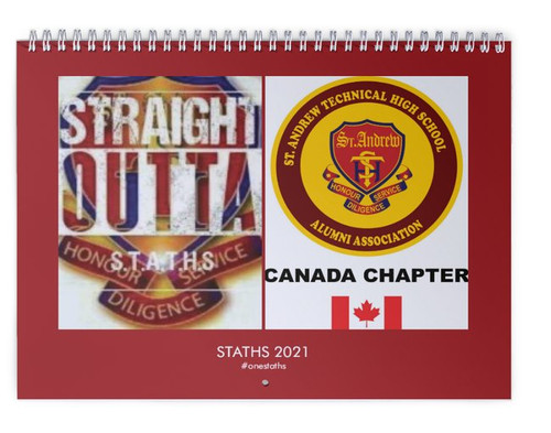 STATHS 2021 Calendar - $20 US | Stathscan