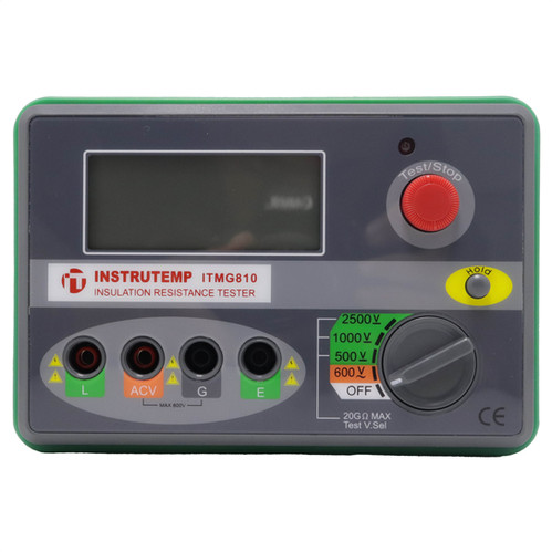 MEGOHMETRO DIGITAL PORTÁTIL - ITMG810 | INSTRUTEMP | Instrutemp