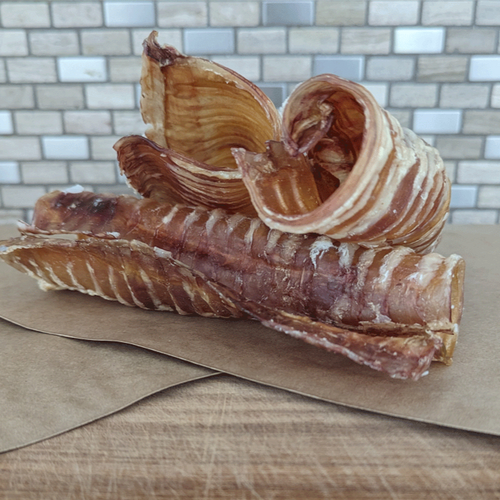 Natural Beef Trachea: Air Dried in New Zealand - FurFrienz