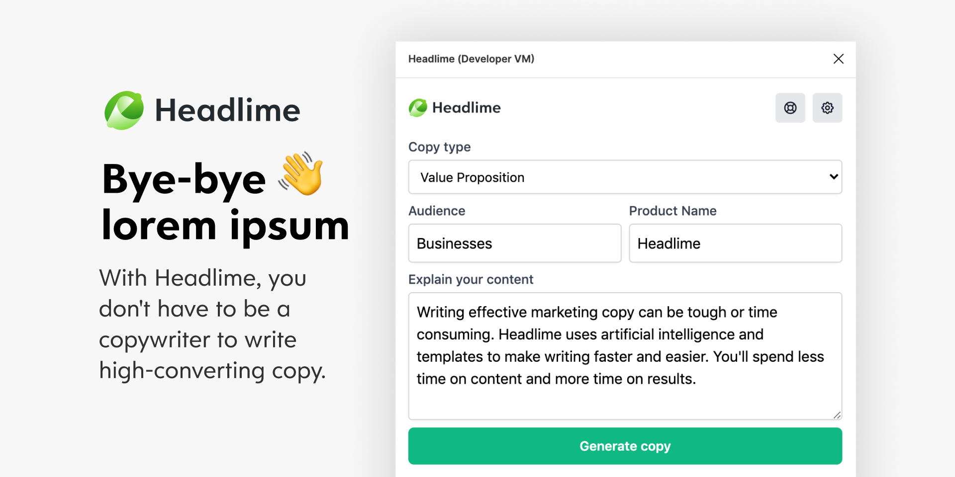 Headlime : Rédiger une copie n'a jamais été aussi facile