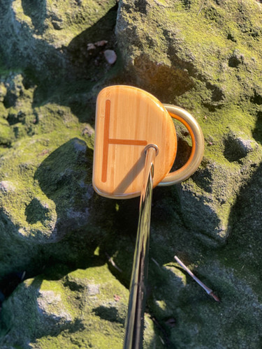 Honu 1 Putter/Kotahi Grip - E Customized-Honu Bamboo/Natural | HonuGolf.com