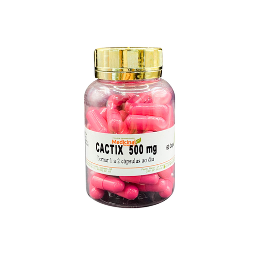 Cactix 500mg 60 Cápsulas Medicinal | Med. Terapêutica