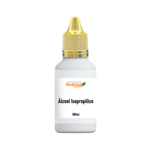 Álcool Isopropilico Limpeza 100ml Medicinal | Med. Terapêutica
