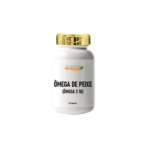 Ômega 3 1gr 60 Cápsulas Medicinal | Med. Terapêutica
