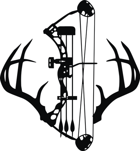 Bow and Antlers PSE Big Racks Matter Buck Deer Antlers Hunting vinyl ...