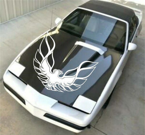 Firebird Fits Pontiac Firebird Hood Vinyl Graphics Decals Install Kit ...