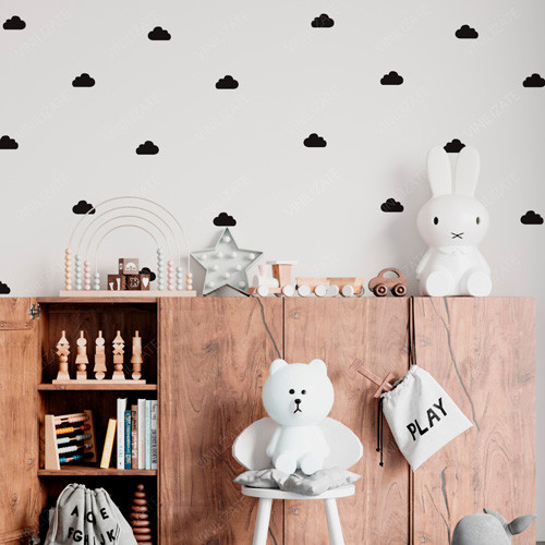 Nubes #4 // Wall decals | Vinilizate