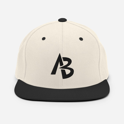 Alternate Snapback Hat - Black Logo | Absolute Baseball