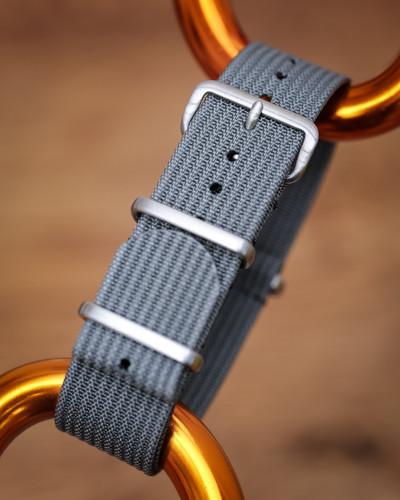Ribbed Ballistic Nylon Strap | Clemence Watches