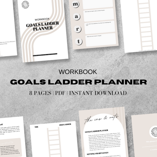 Goals Ladder Planner | Small Business Chain