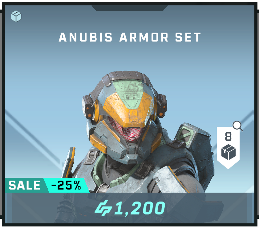Anubis Armor Set - Shop Listing | Infinite News