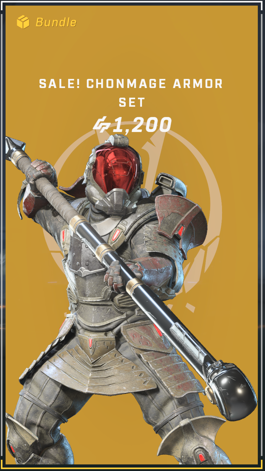 Sale! Chonmage Armor Set - Shop Listing | Infinite News