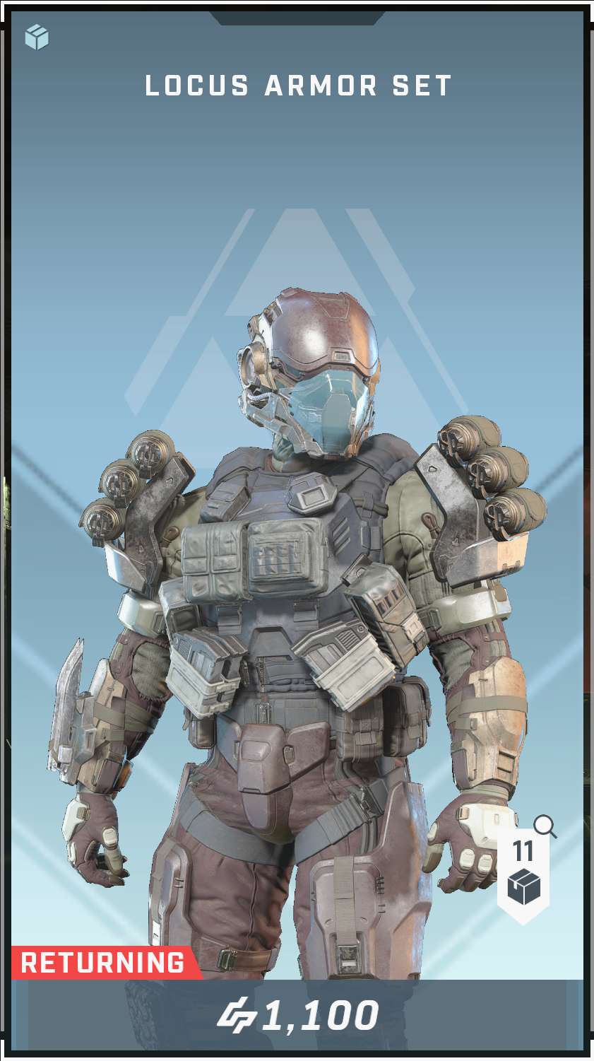 Locus Armor Set - Shop Listing | Infinite News