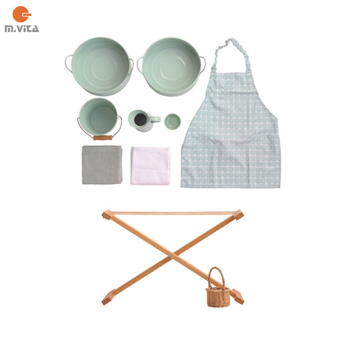 Washing and Hanging up Cloths Activity Set Montessori CASA Practical ...