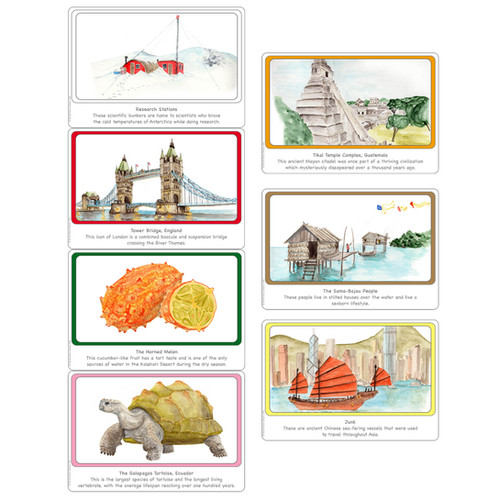 Culture Cards All Continents 56 Cards | Themontessoricompany