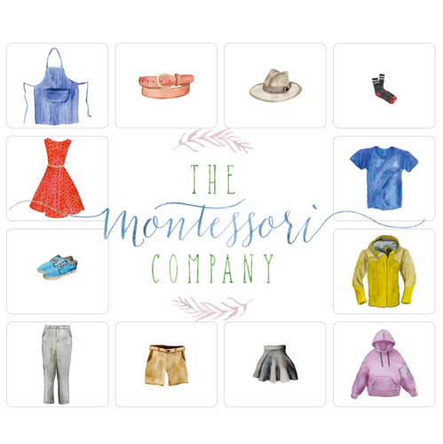 Nomenclature Cards Clothing | Themontessoricompany