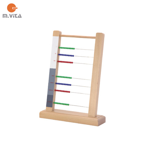 Large Bead Frame Montessori Mathematics | M.Vita Montessori