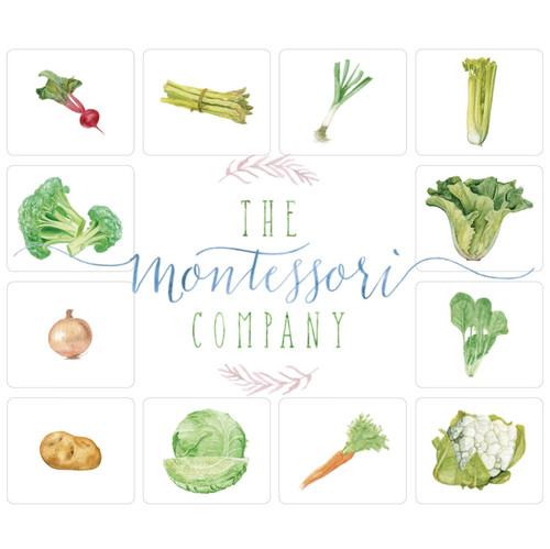 Nomenclature Cards Vegetables | Themontessoricompany