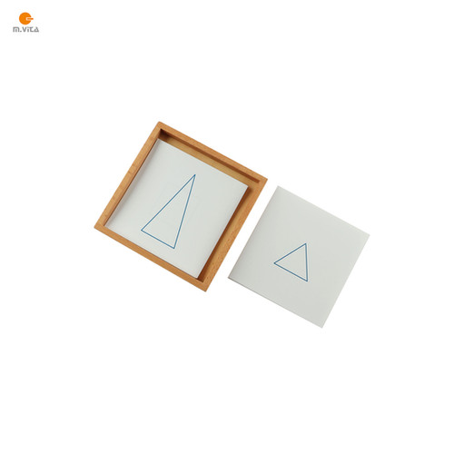 Geometric Cards for Geometric Solids with Tray Montessori Primary ...