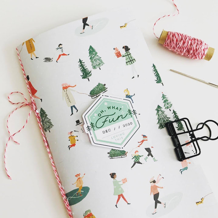 Documenting December: Creating Your Own Paper Notebook with Canva