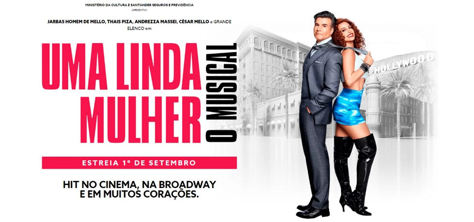 Uma Linda Mulher: musical estreia no mês de setembro em São Paulo