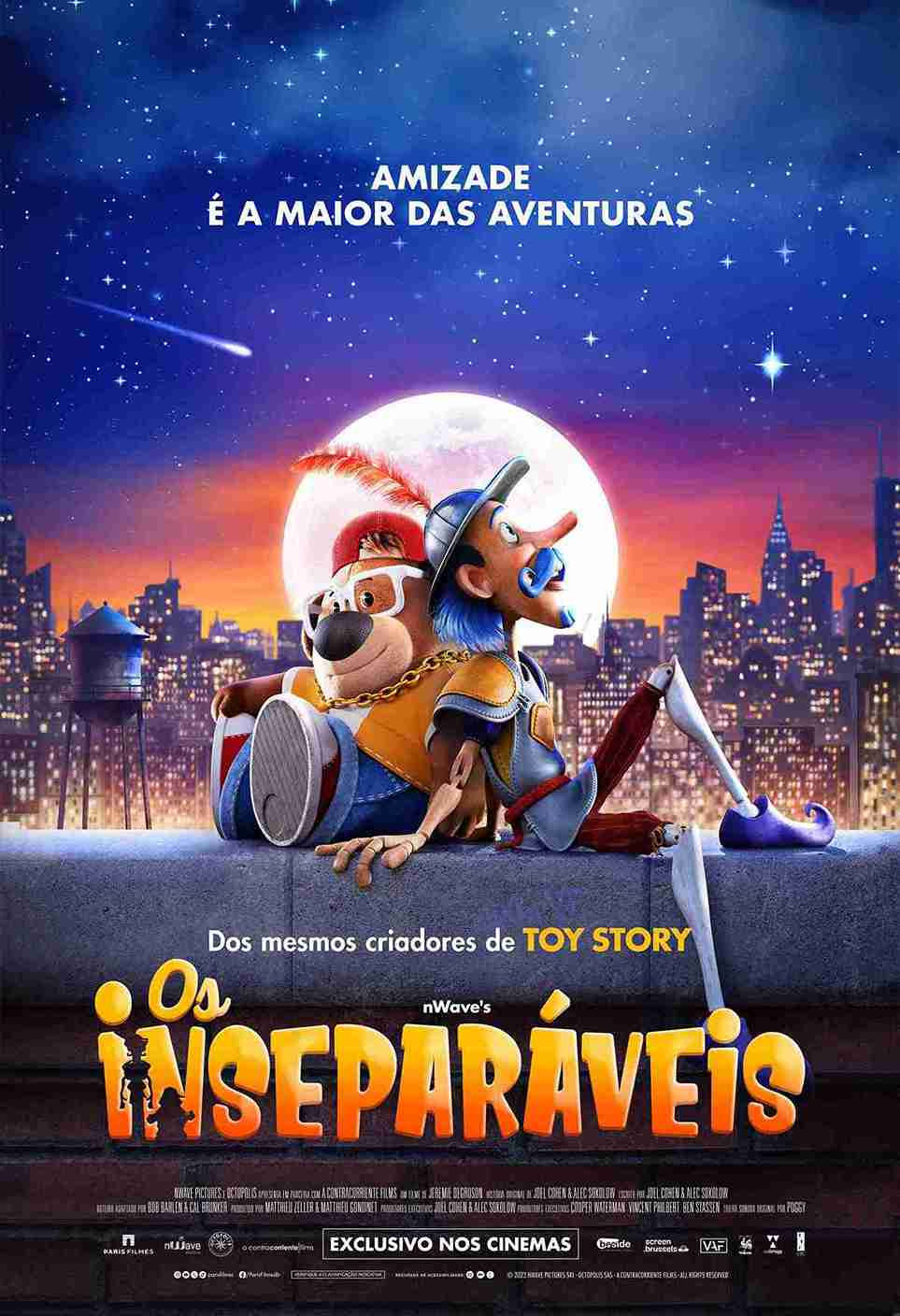 Animação “Os Inseparáveis” tem primeiro teaser e cartaz revelados