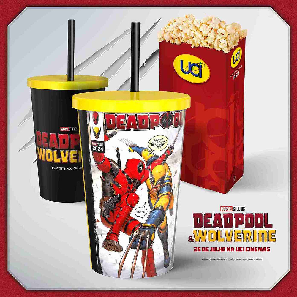 UCI anuncia combo especial e fan event de “Deadpool & Wolverine”