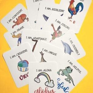 LET'S GO KIDDO - POSITIVITY FLASH CARDS | Sugar Museum