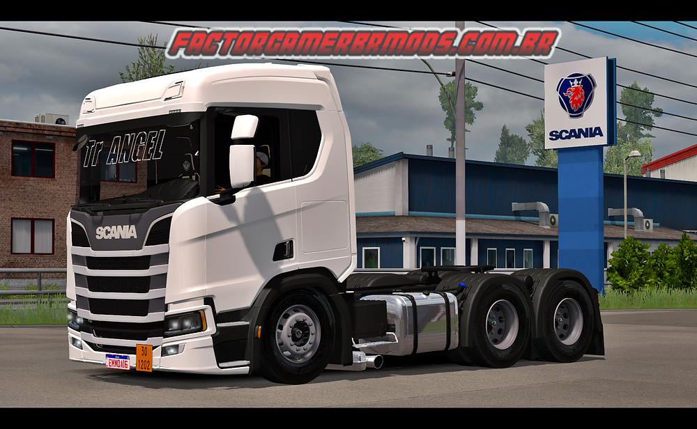 Download Scania NTG R450 TR Angel para Ets2 V. 1.36.x