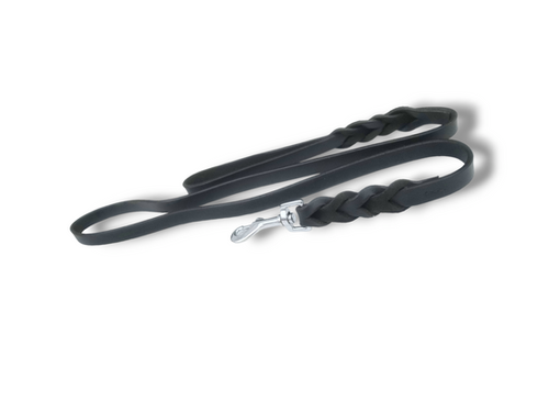 Leather Leash with Plaited parts | The Corn Store