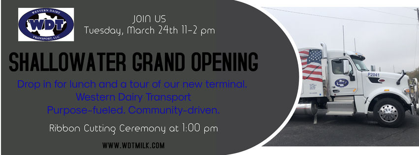 Shallowater, Texas Grand Opening!