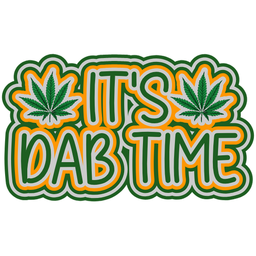 It's Dab Time Sticker | Humble Bruise